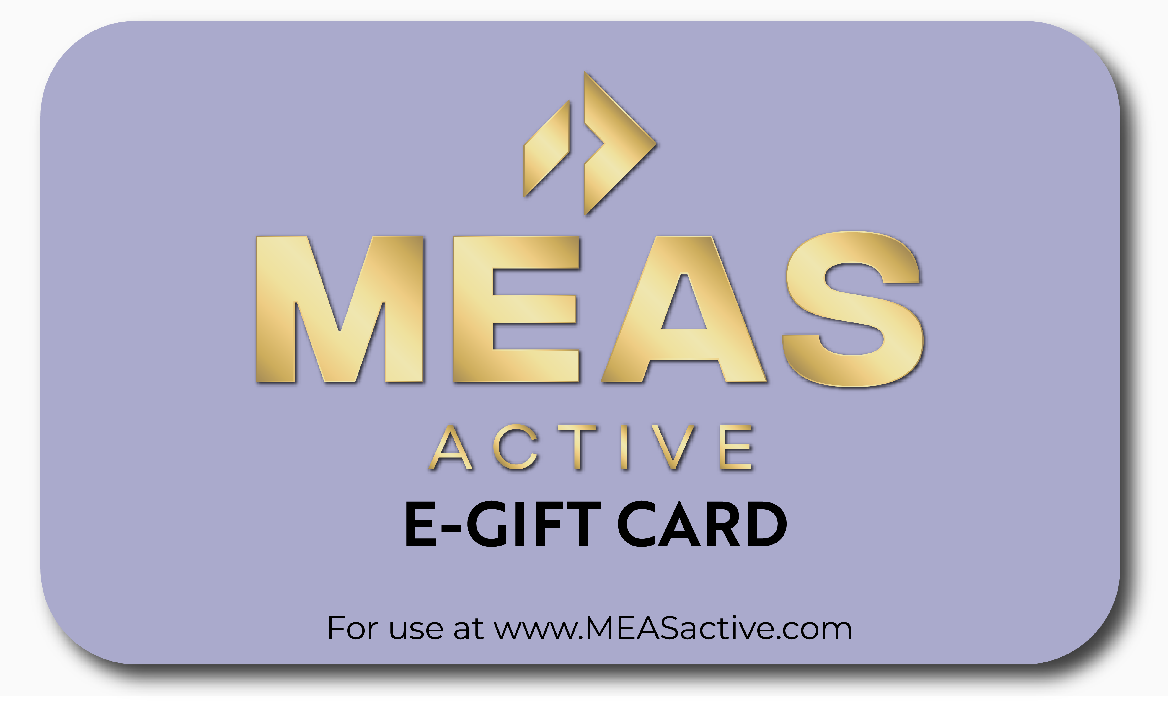 E-Gift Card" – MEAS Active